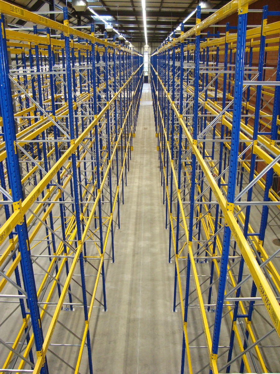 Standard pallet racking warehouses - Modulblok