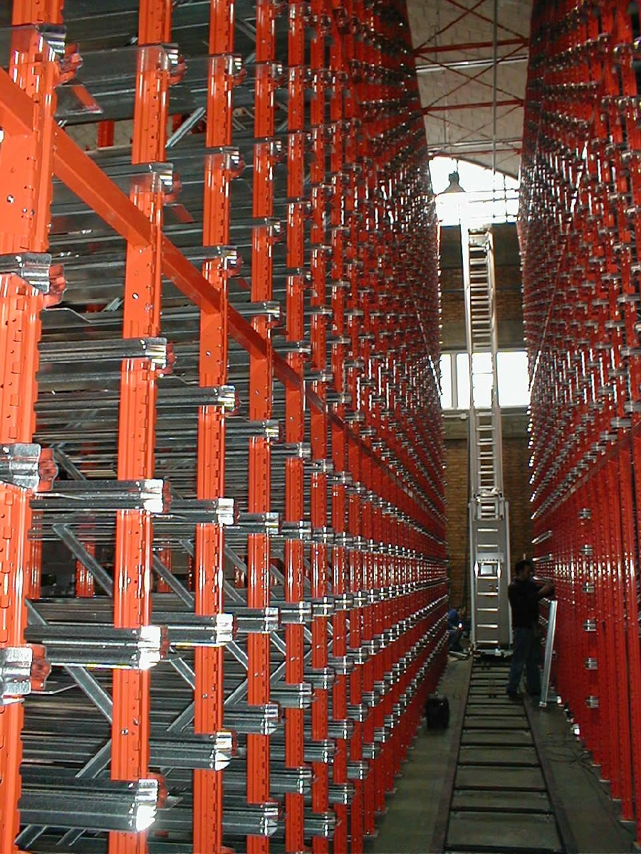 Automated warehouses with miniload stacker cranes - Modulblok