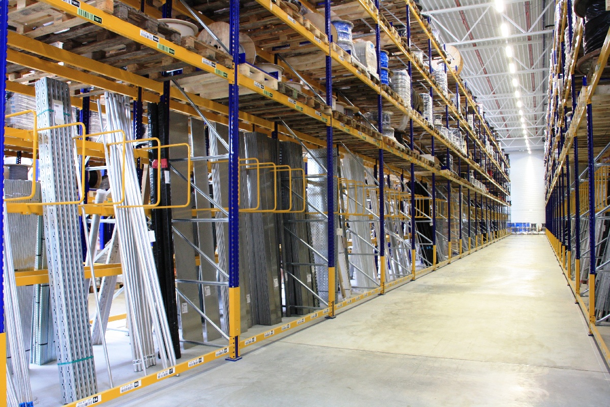 Standard pallet racking warehouses - Modulblok